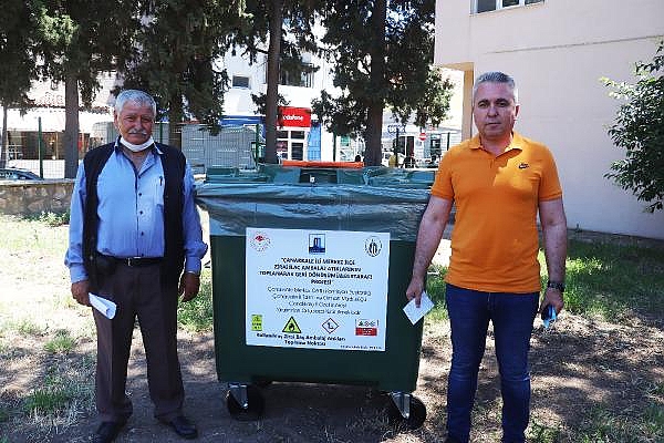 Çanakkale'de zirai ilaç ambalaj atıkları konteynerlerde toplanacak ...